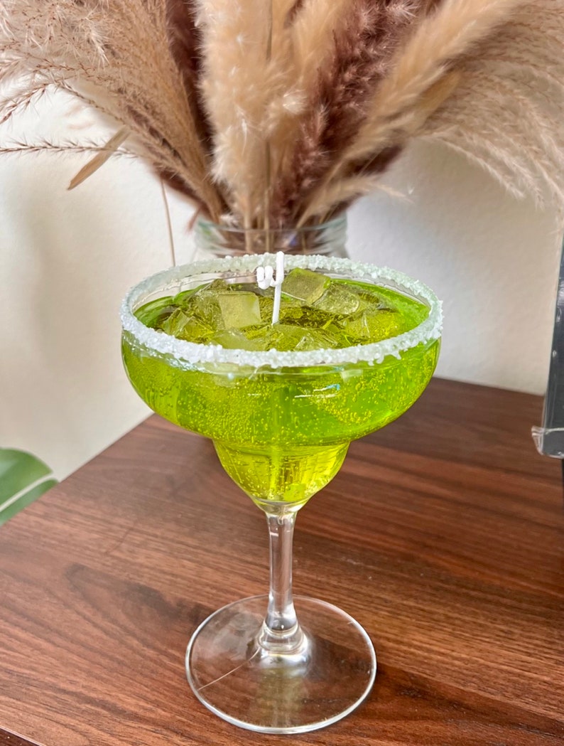 Scented Margarita Gel Candles Cocktail Gel Candles - Etsy