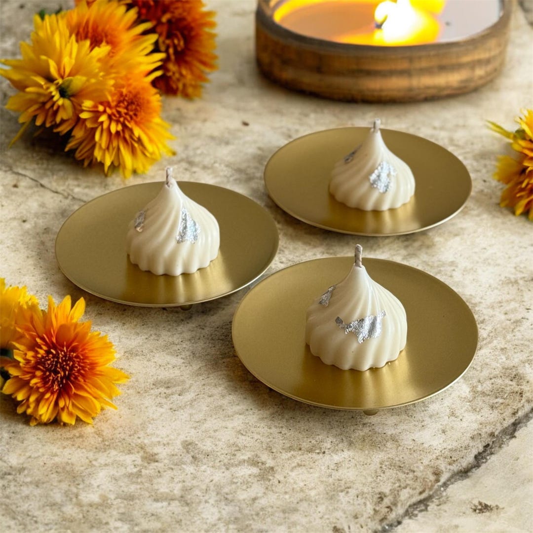 Modak Candle | Indian Sweet Inspired Candle | Handmade Festive Candle ...
