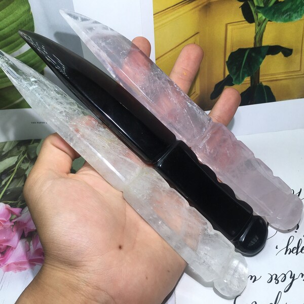 Crystal Knife - Etsy