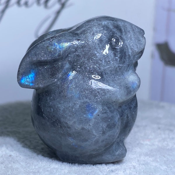 Crystal Rabbit - Etsy