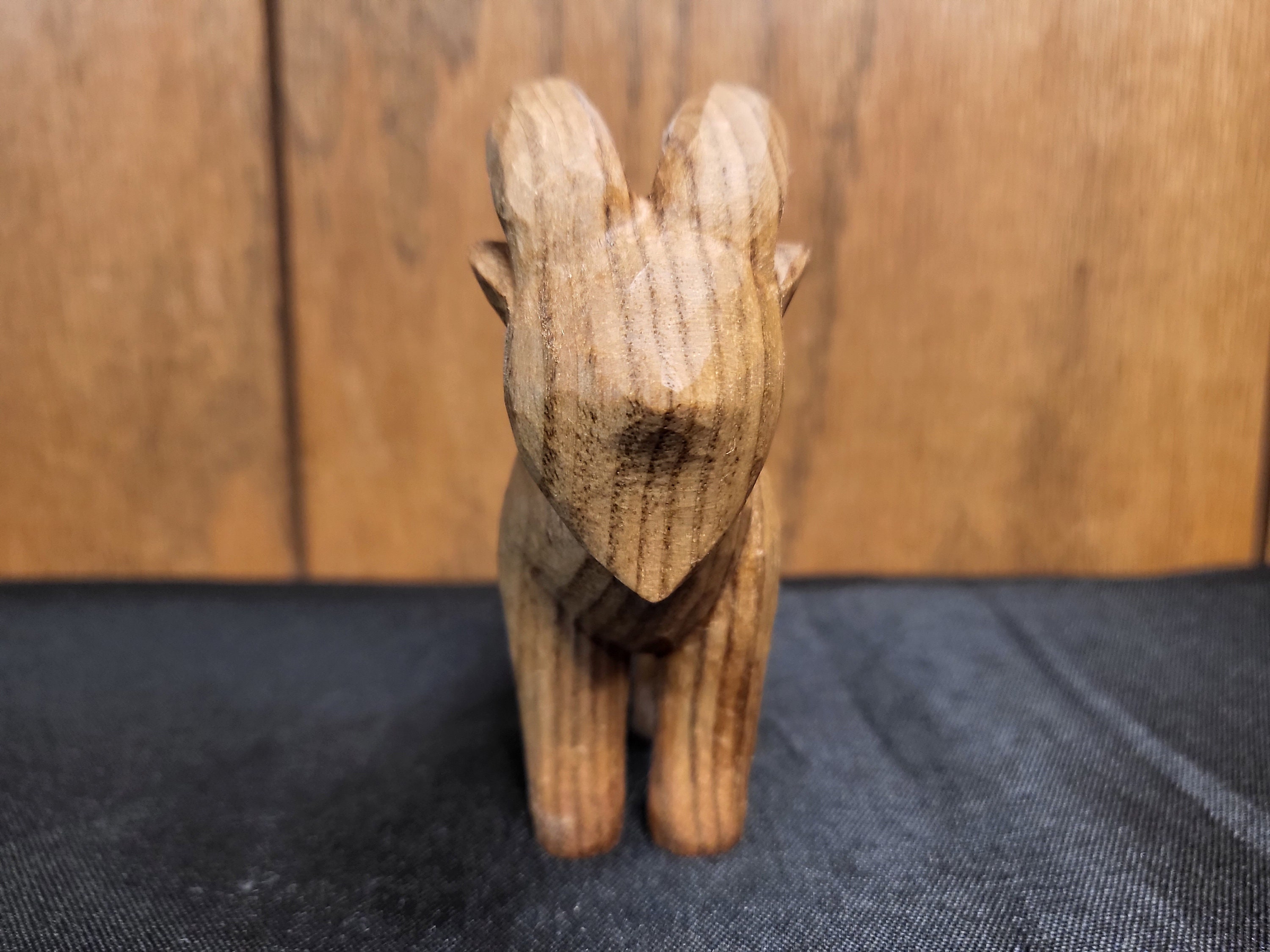 Goat Handmade Woodcarving Billy Goat Woodcarving Goat Figure Carving ...