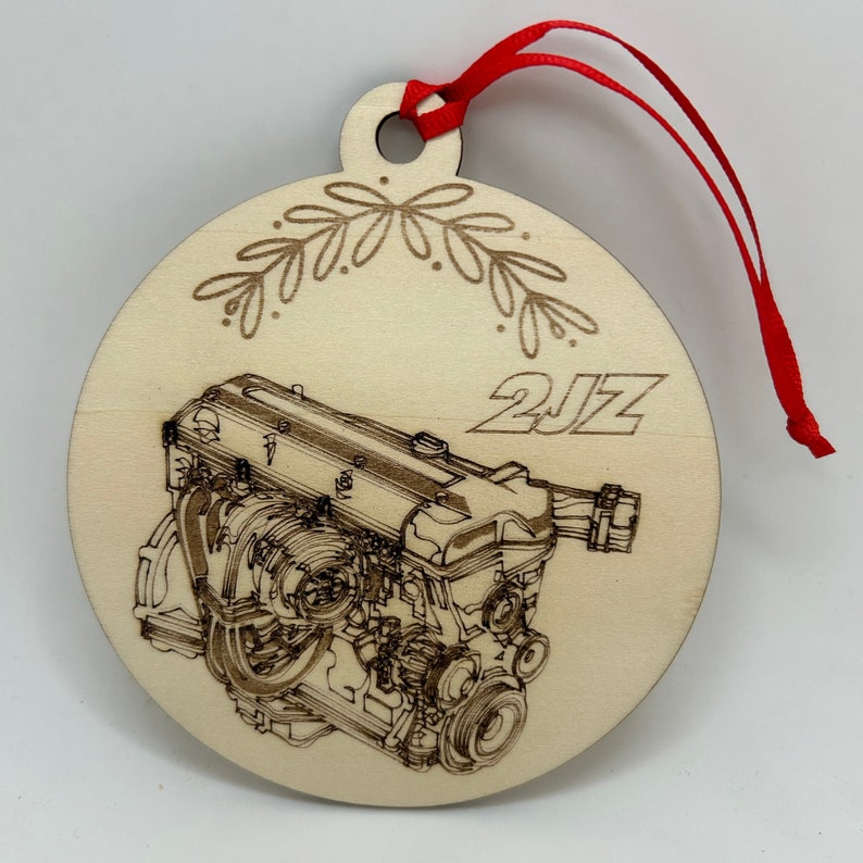 Bundle of JDM Car Engine Christmas Ornaments Decorations 2JZ - Etsy