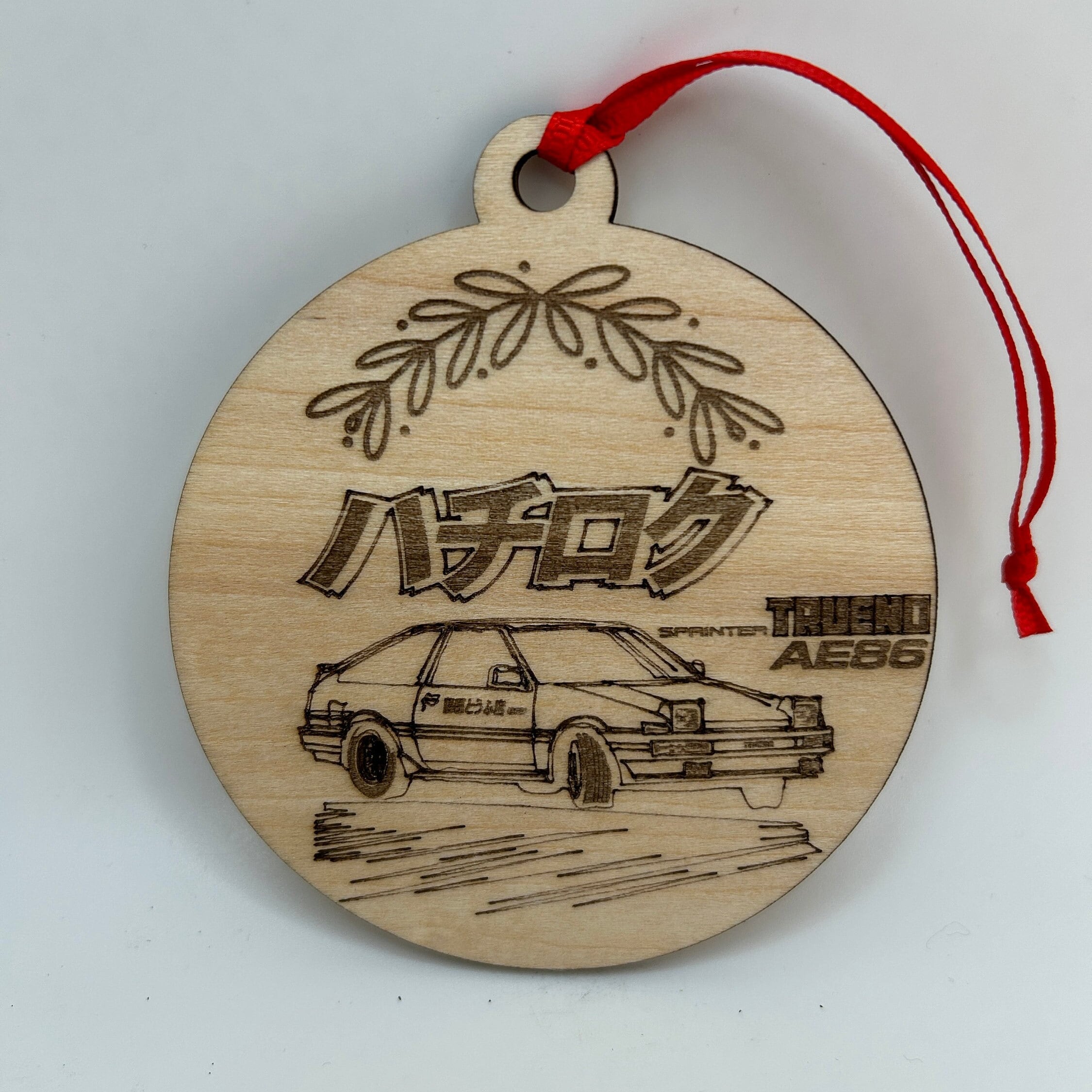 Initial D Toyota AE86 Panda Trueno Hachi Roku Christmas Ornament ...
