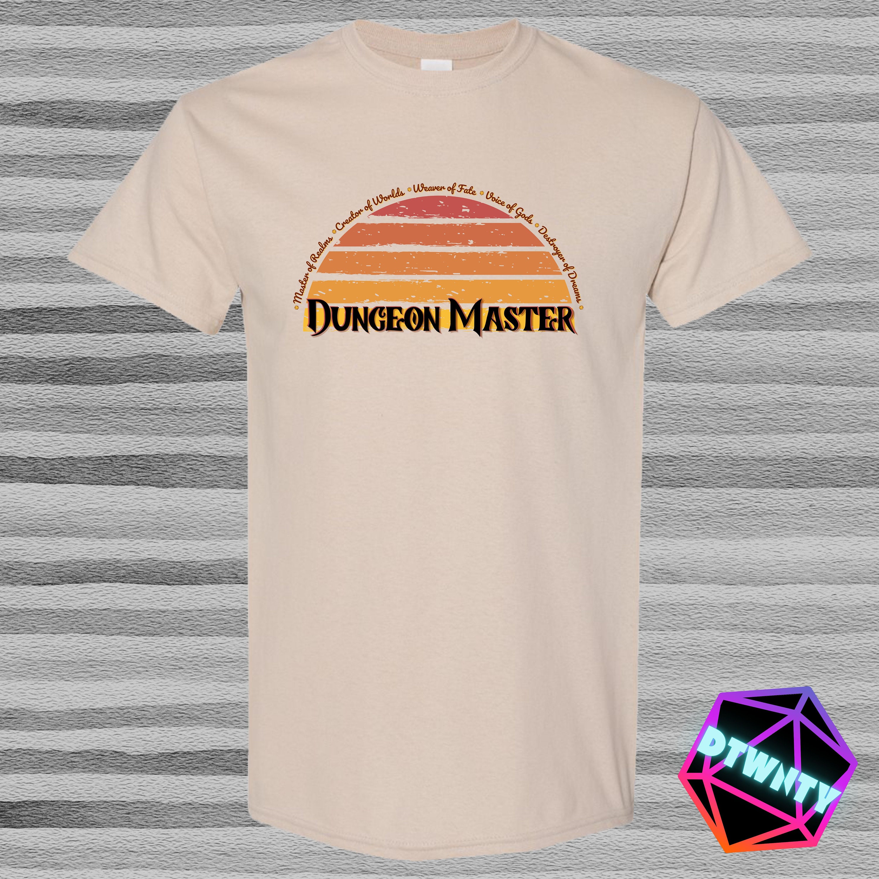 Dnd Retro Dungeon Master Tee Shirt, Unisex Dungeons and Dragons Tshirt ...