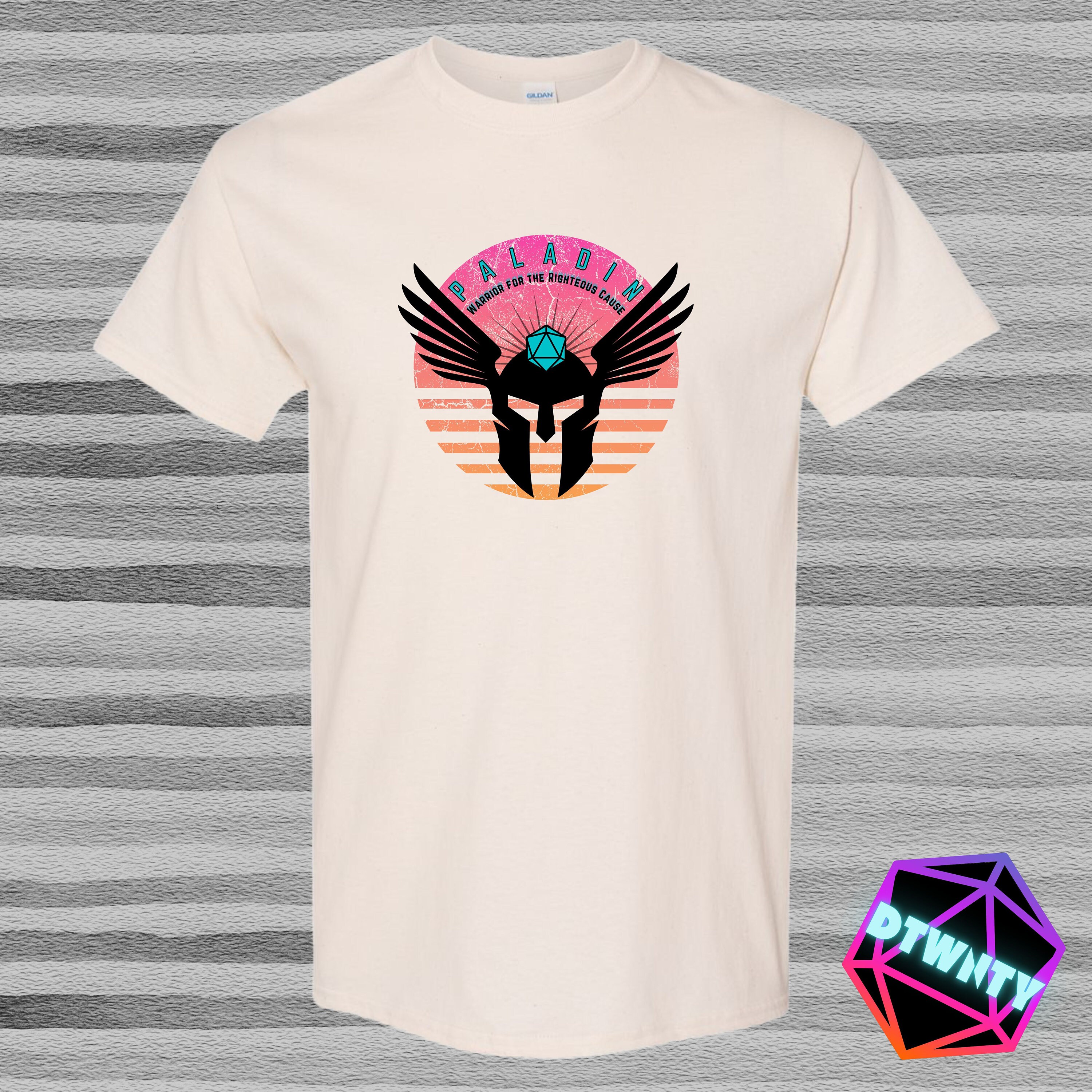 Dnd Paladin Sunset Tee Shirt, Dungeons and Dragons Unisex T-shirt ...