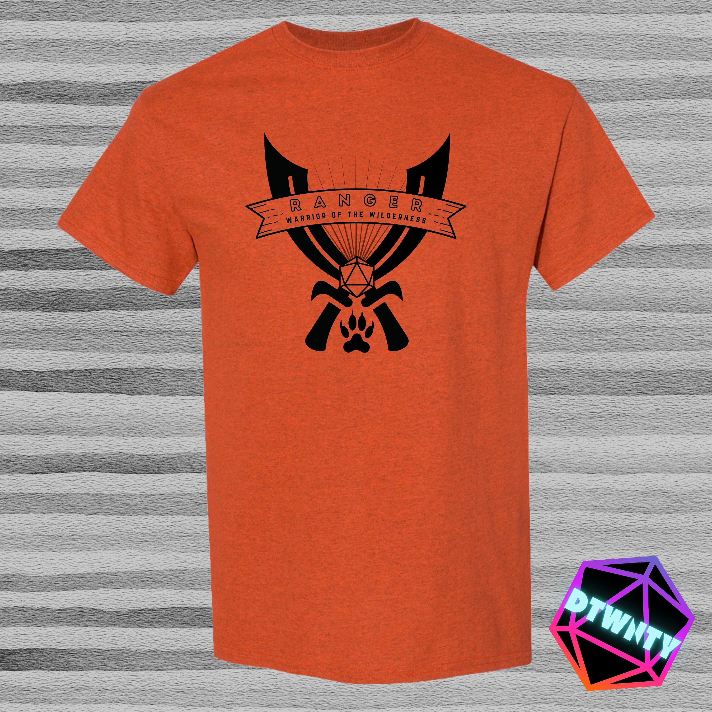 Dnd Ranger Tee Shirt, Dungeons and Dragons Unisex T-shirt, Gifts for ...