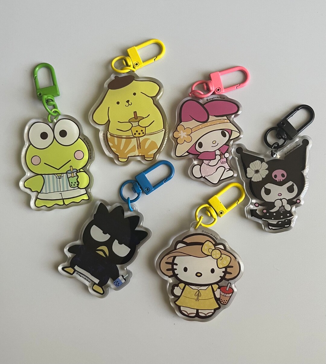 Cute Sanrio Keychains - Etsy