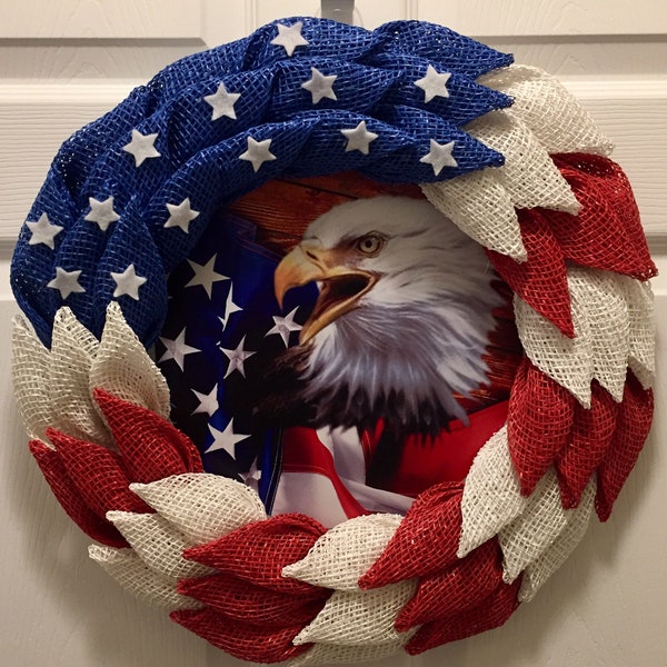 American Eagle Wreath - Etsy