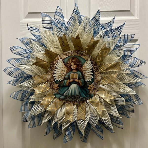 Angel Wreath - Etsy