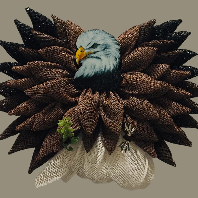 American Eagle Wreath - Etsy