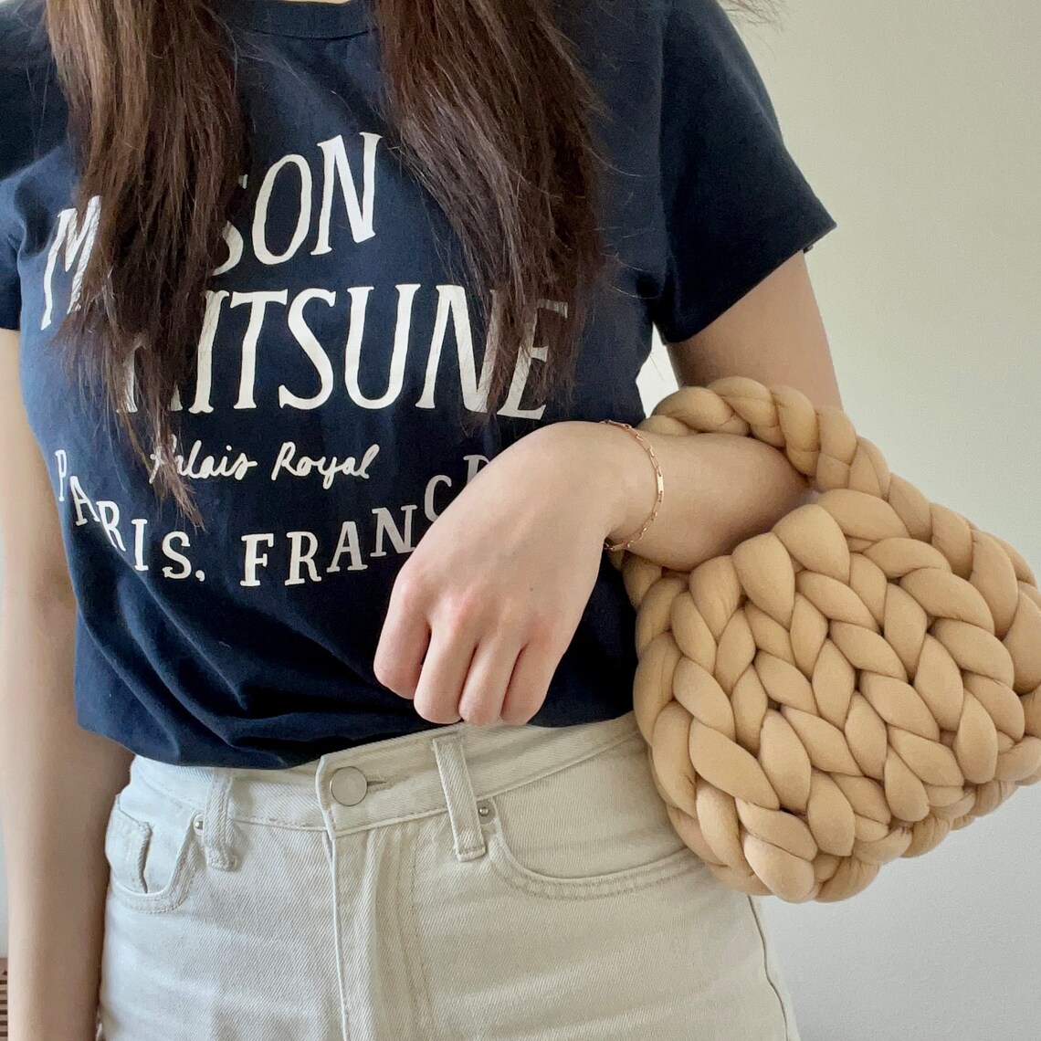 Customizable Chunky Yarn Bag, Chunky Knit Bag free Shipping - Etsy