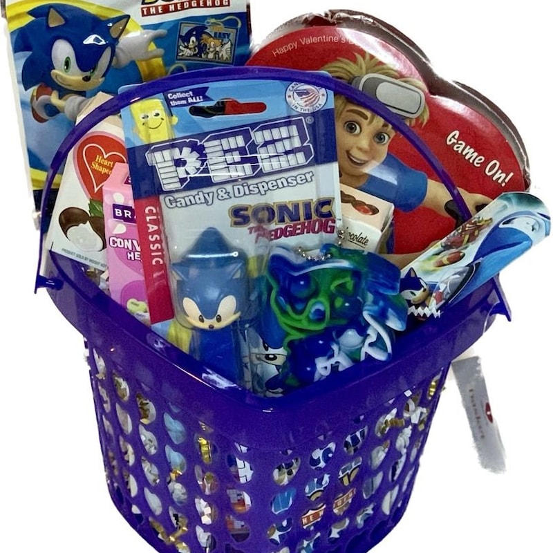 Sonic the Hedgehog Valentine Box - Etsy