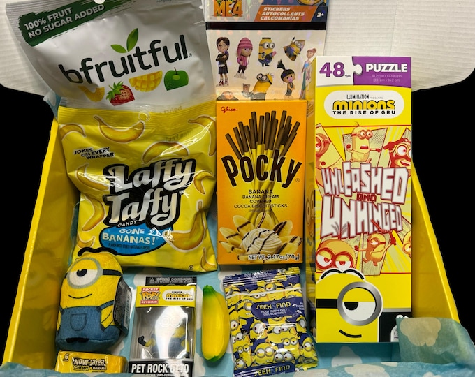 One in a Minion Gift Box - Unique Gift for Minion Fan - Minions Gift ...