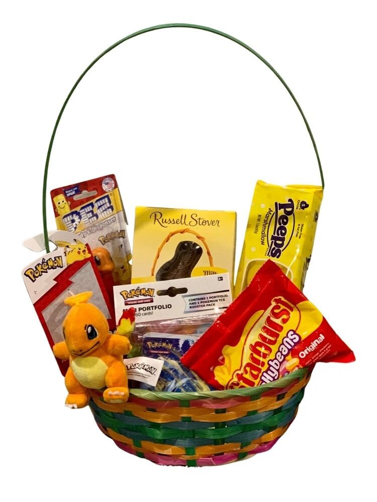 Ultimate Pokémon Item Bundle in Gift Basket Character Easter Basket ...
