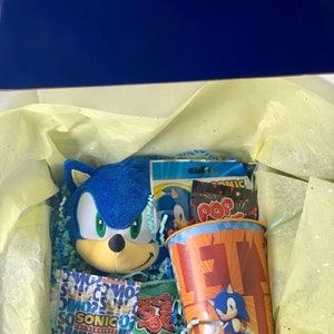 Sonic Item Bundle in Gift Box - Unique Gift for Teen, Tween, Kid, Boy ...