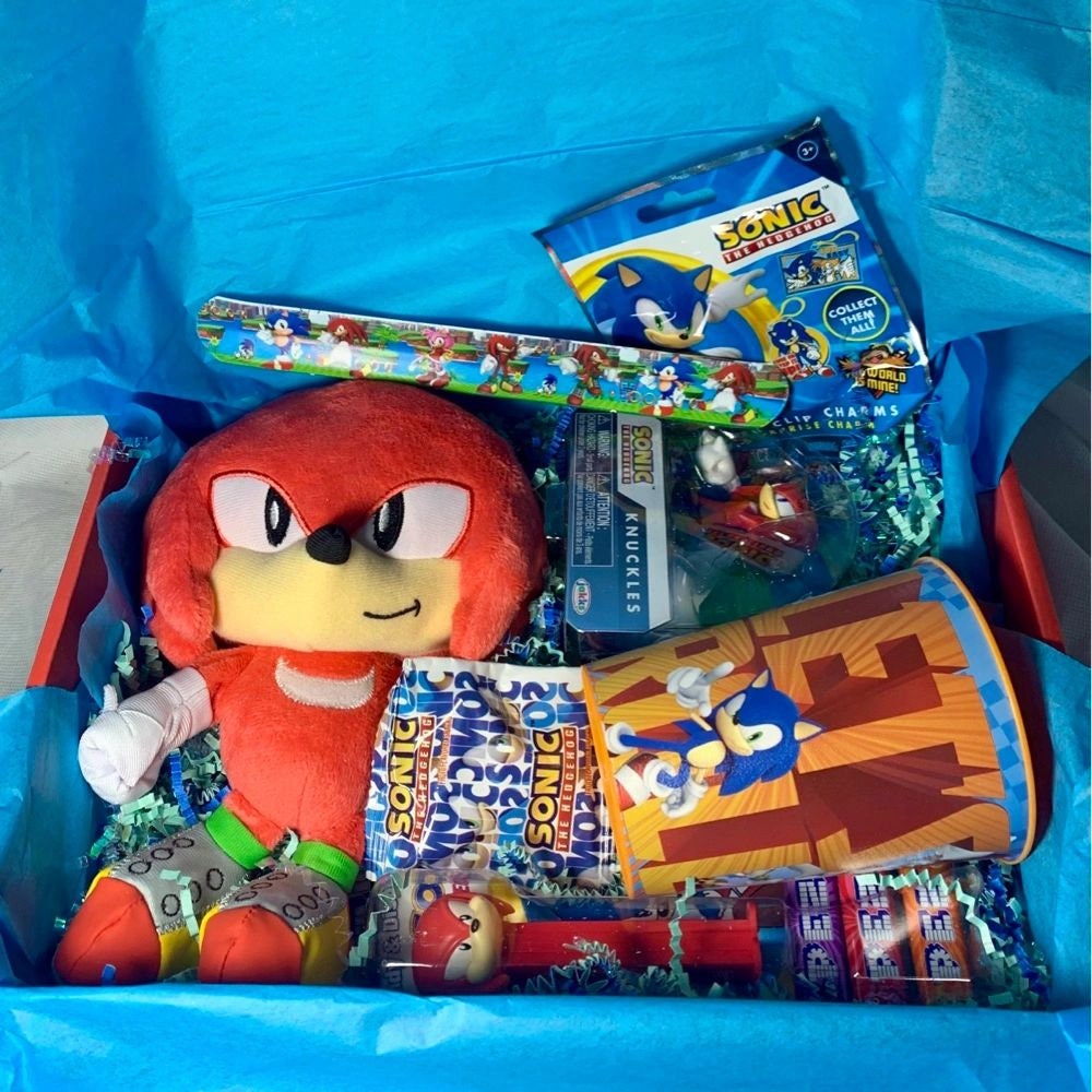 Sonic Item Bundle in Gift Box Unique Gift for Teen, Tween, Kid, Boy ...