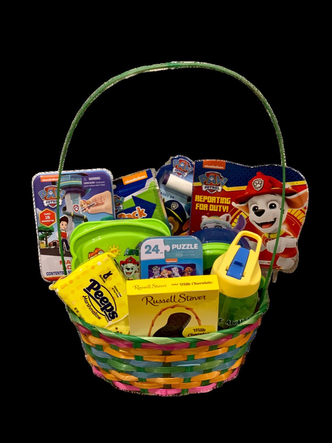 Paw Patrol Easter Basket - Etsy