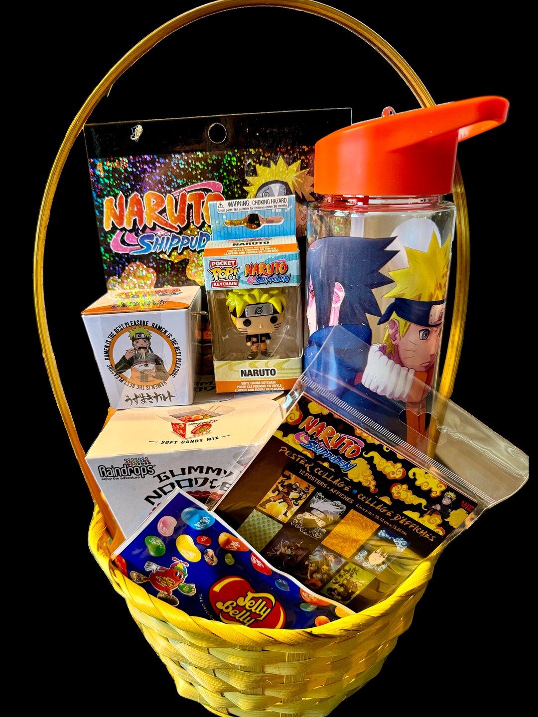 Anime Item Bundle Gift Basket Unique Anime Gift for Teens, Anime Gift ...