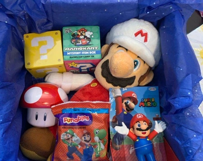 Super Mario Item Bundle in Gift Box - Unique Gift for Teen, Tween, Kid ...