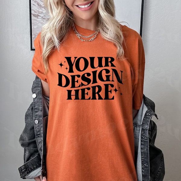 Antique Orange Shirt - Etsy