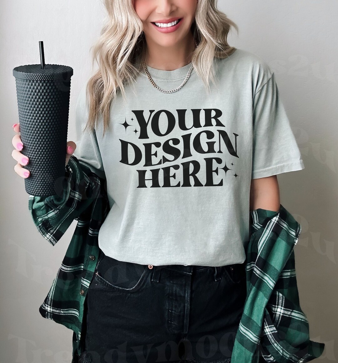 Bay Comfort Colors 1717 Mockup, Comfort Colors Bay Mockup, St Patricks ...