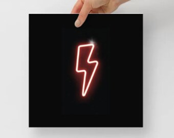 Lightning Bolt Digital Art, Printable - Etsy