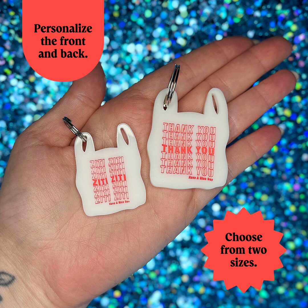 In the Bag Dog Tag Dog Id Tag Custom Dog Gift Personalize the Front and ...