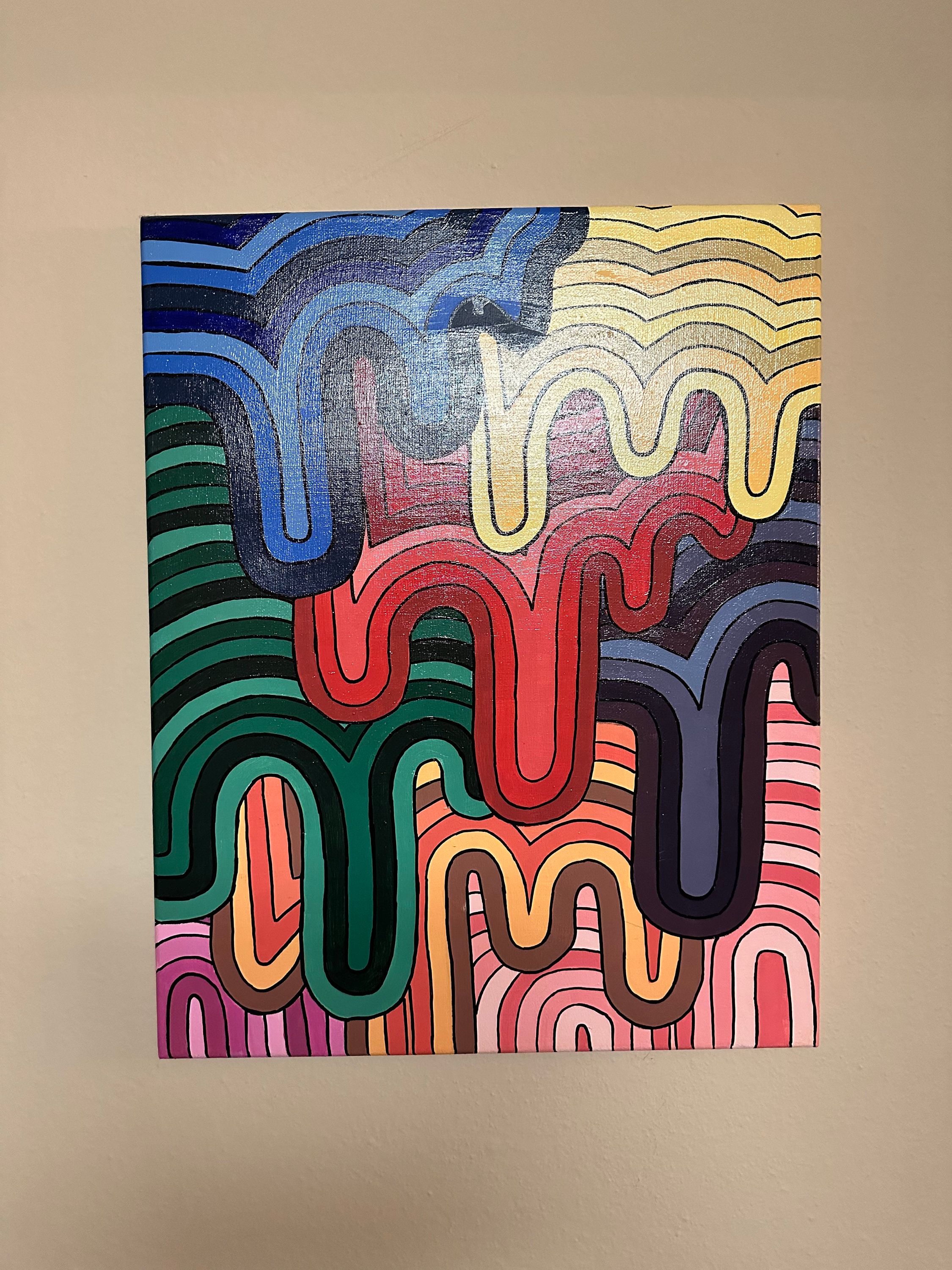 Drip Painting - Etsy