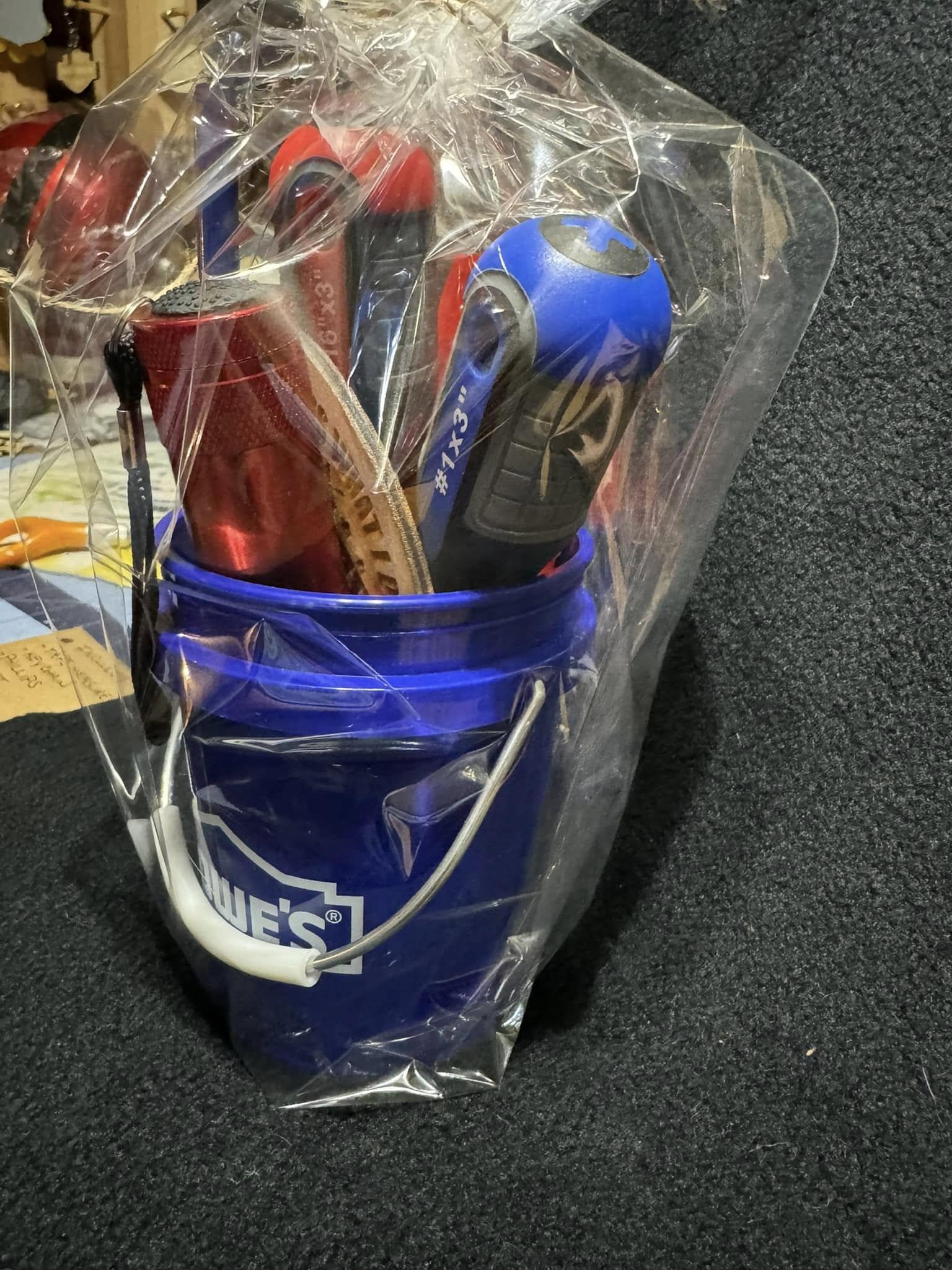 Lowe's Mini Bucket Gift Set| Father's Day Gift Set| Mini Tool Set ...