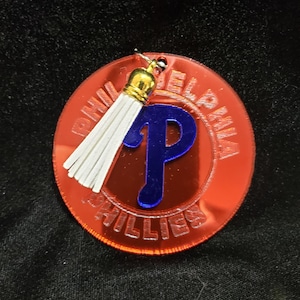 Phillies Keychain Philadelphia Keychain Gift MLB Souivener Ring That ...