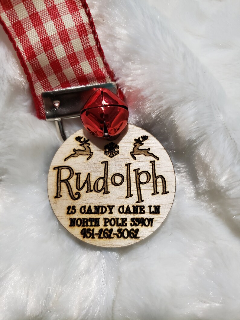 Rudolph's Lost Tag & Letter| Rudopl's Lost Collar| Children's Gift ...