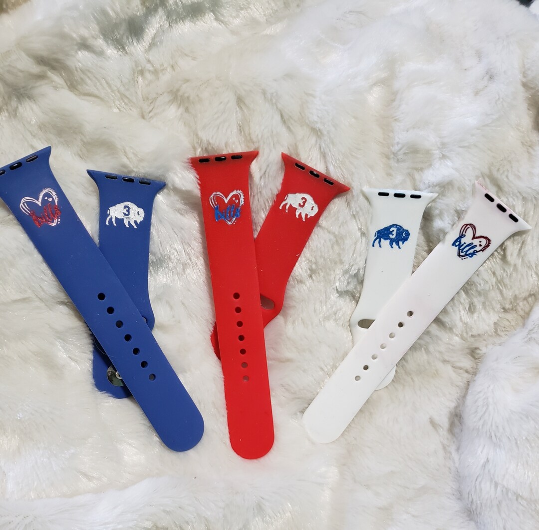 Bills Hamlin Personalized Watch Band| Hamlin #3 Silicone Watch Band ...