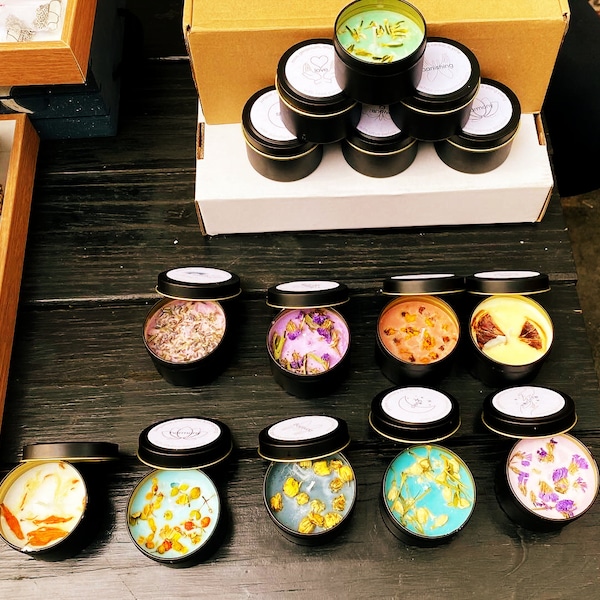 Handcrafted Candles - Etsy