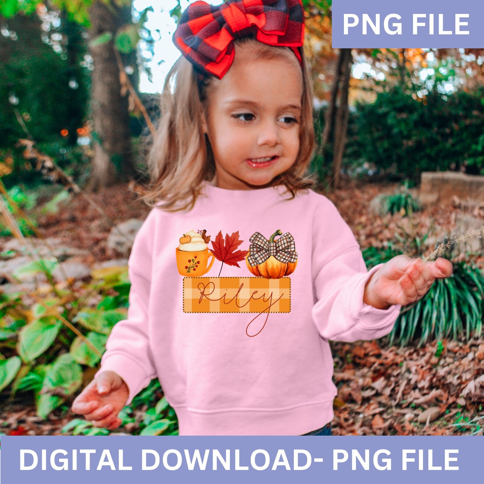 Thanksgiving Personalized Png, Pumpkin Kid Name Png, Cute Thanksgiving ...