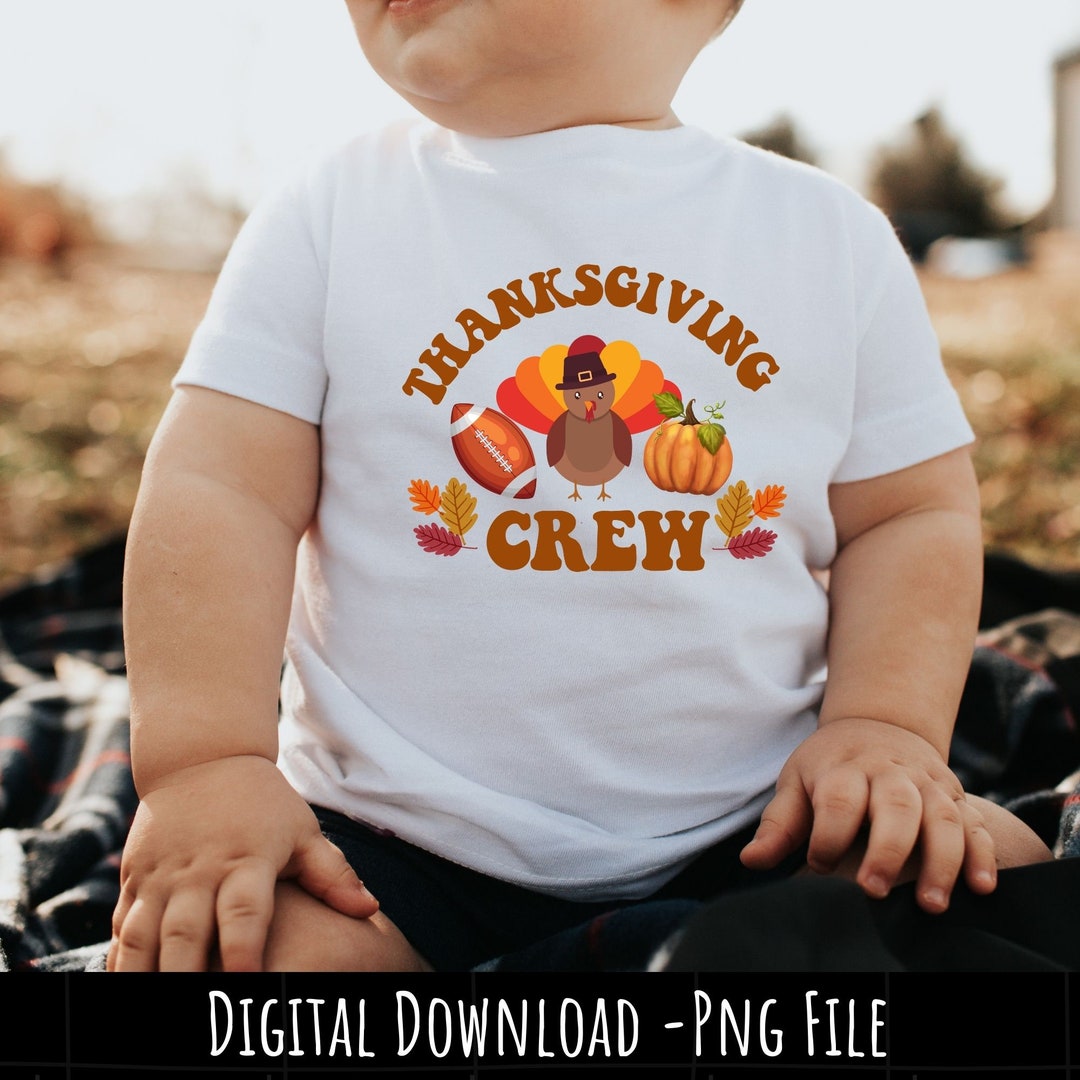Thanksgiving Crew Png, Thanksgiving Turkey Png, Thanksgiving Crew Kids ...