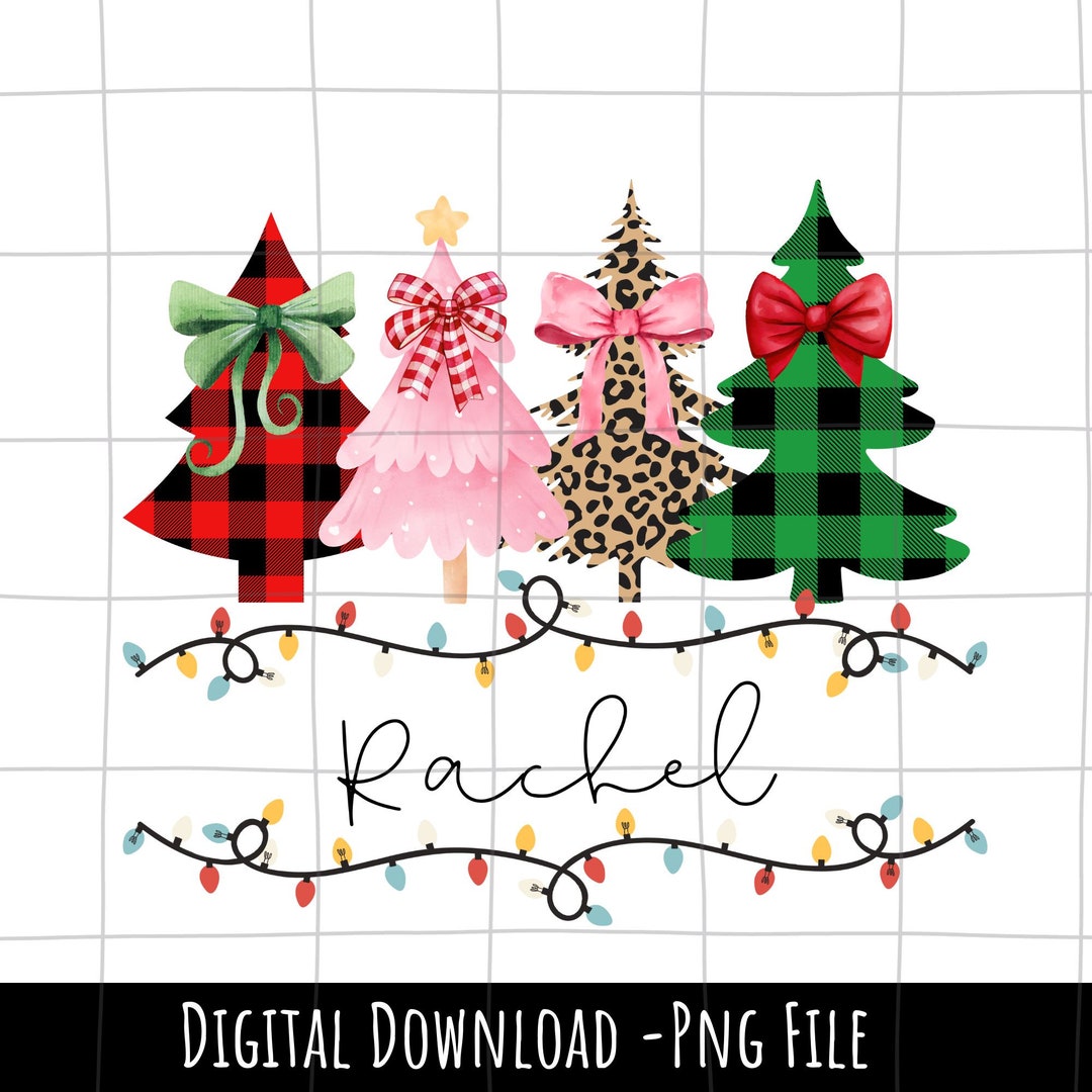 Personalized Kid Name Christmas Png, Cute Christmas Png for Kids ...