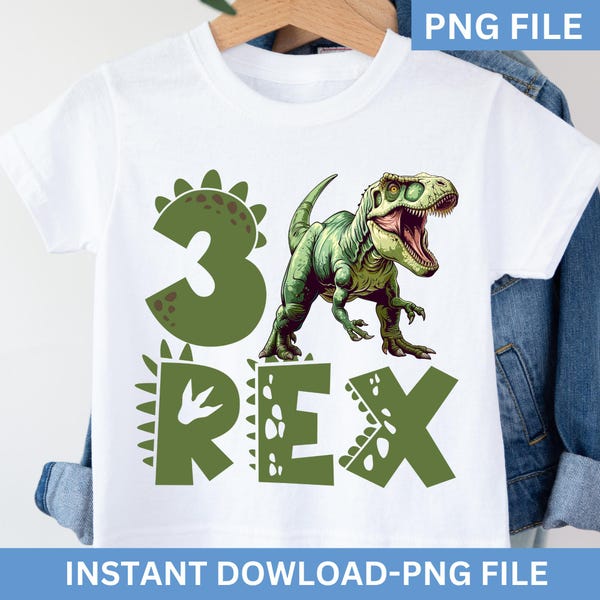 Three Rex Svg - Etsy