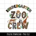 Zoo Crew Png, Zoo Animals Digital Download, Sublimation, Zoo Trip Png ...