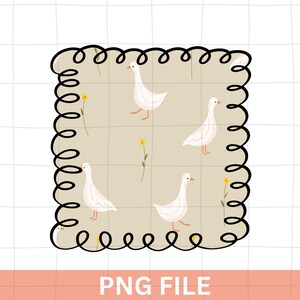 Wavy & Striped Whimsical Frame Clipart, Geometric Hand-drawn Borders ...