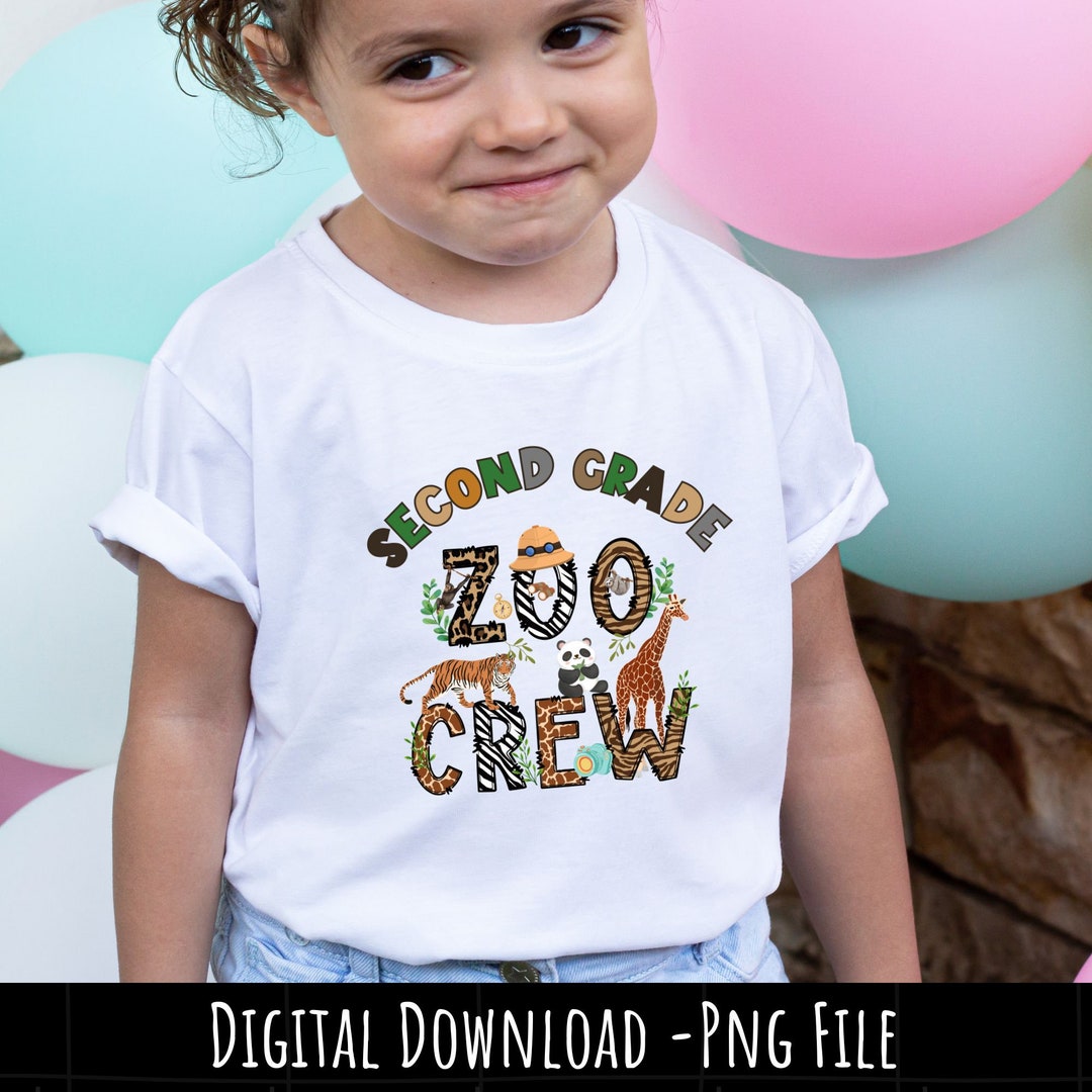 Zoo Crew Png, Zoo Animals Digital Download, Sublimation, Zoo Trip Png ...