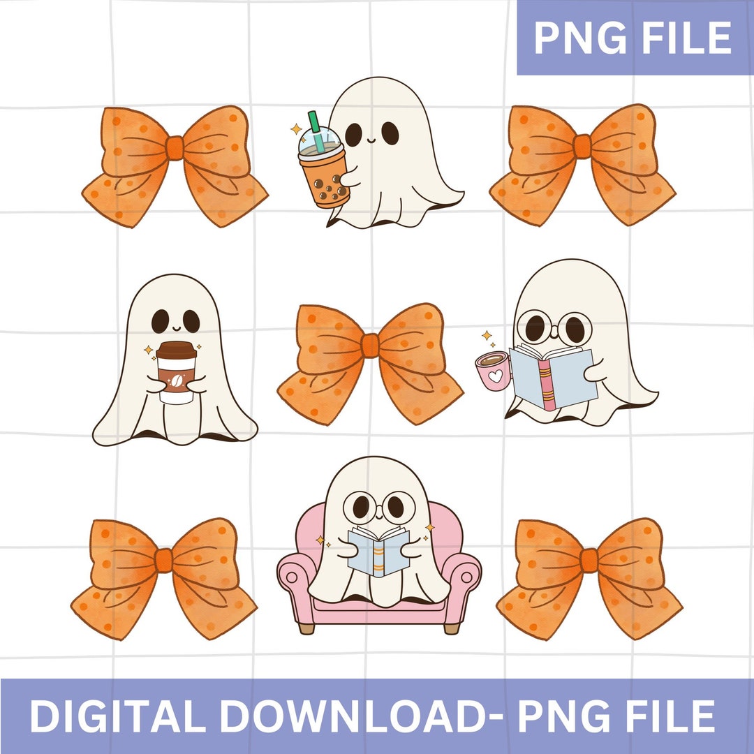 Halloween Coquette Teacher Png, Teacher Bow Png, Ghost Teacher Png ...