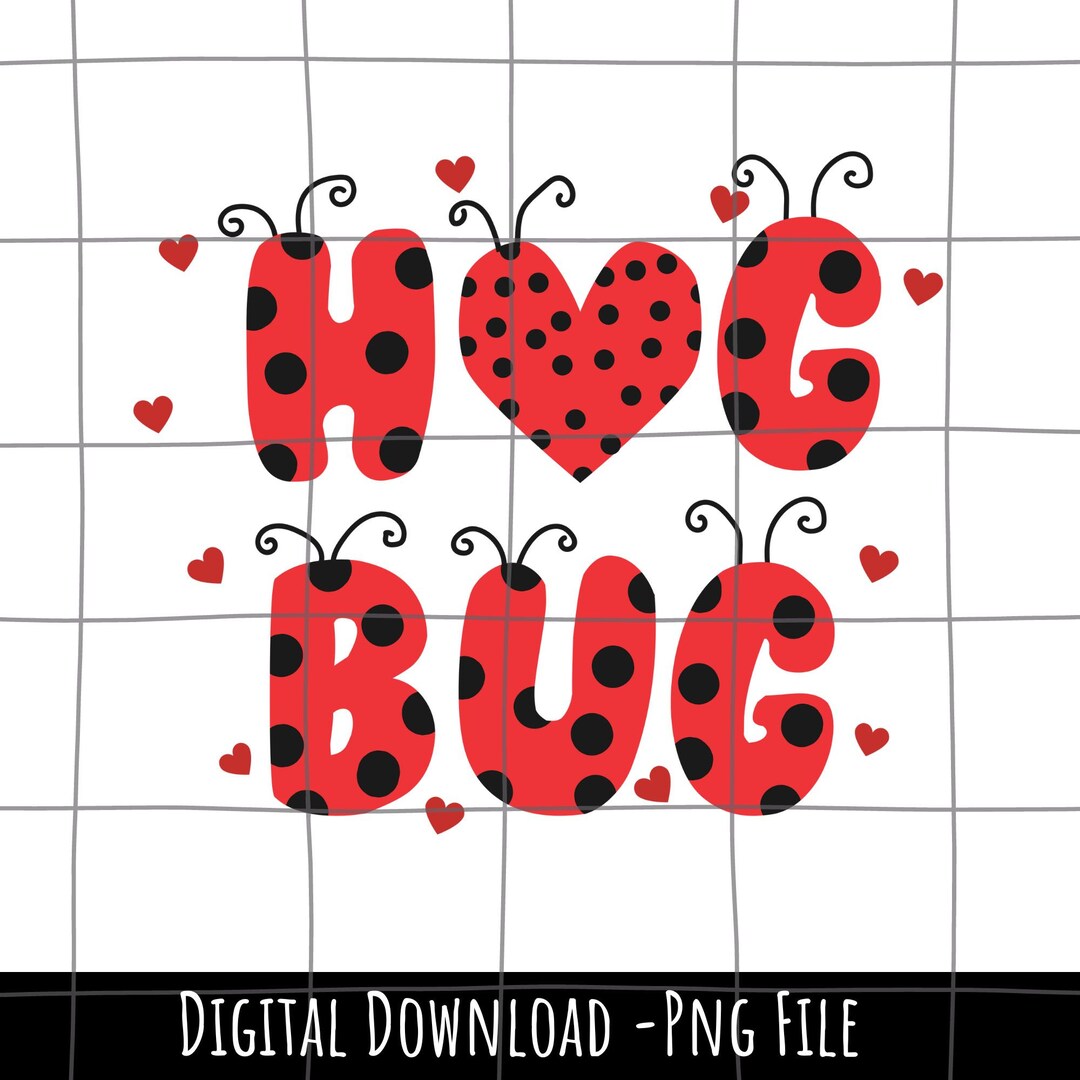 Love Bug Toddler Valentine Png, Hearts Png File, Cute Kid's Valentine ...