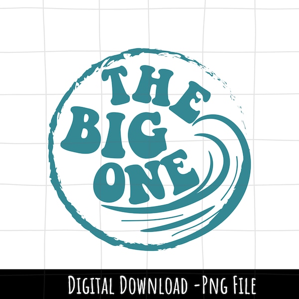 The Big One Svg - Etsy
