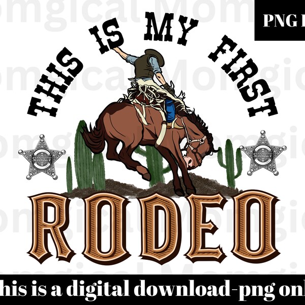 This is My First Rodeo - Etsy