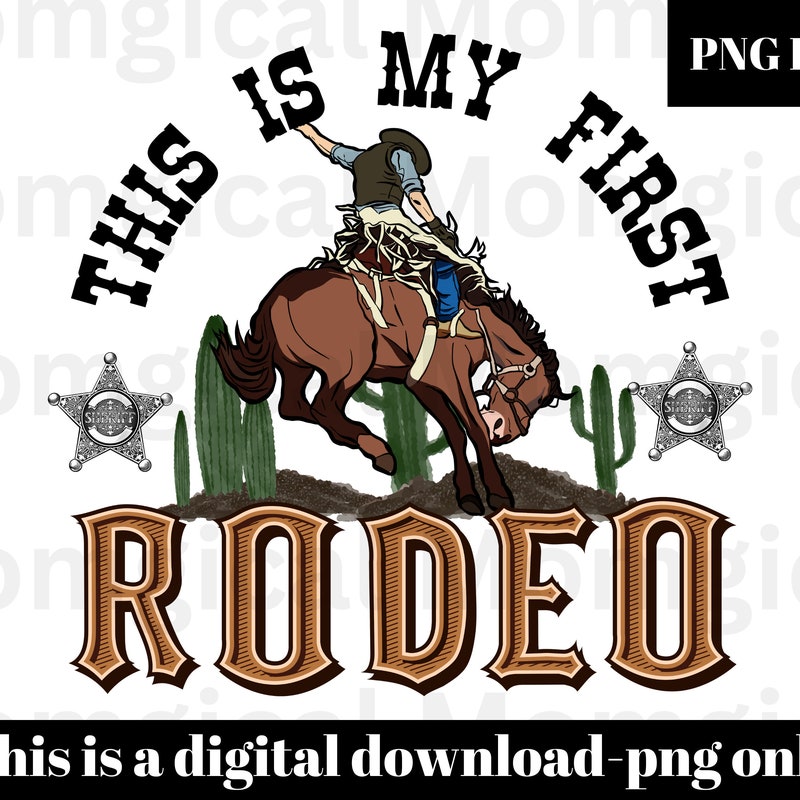 This is My First Rodeo - Etsy
