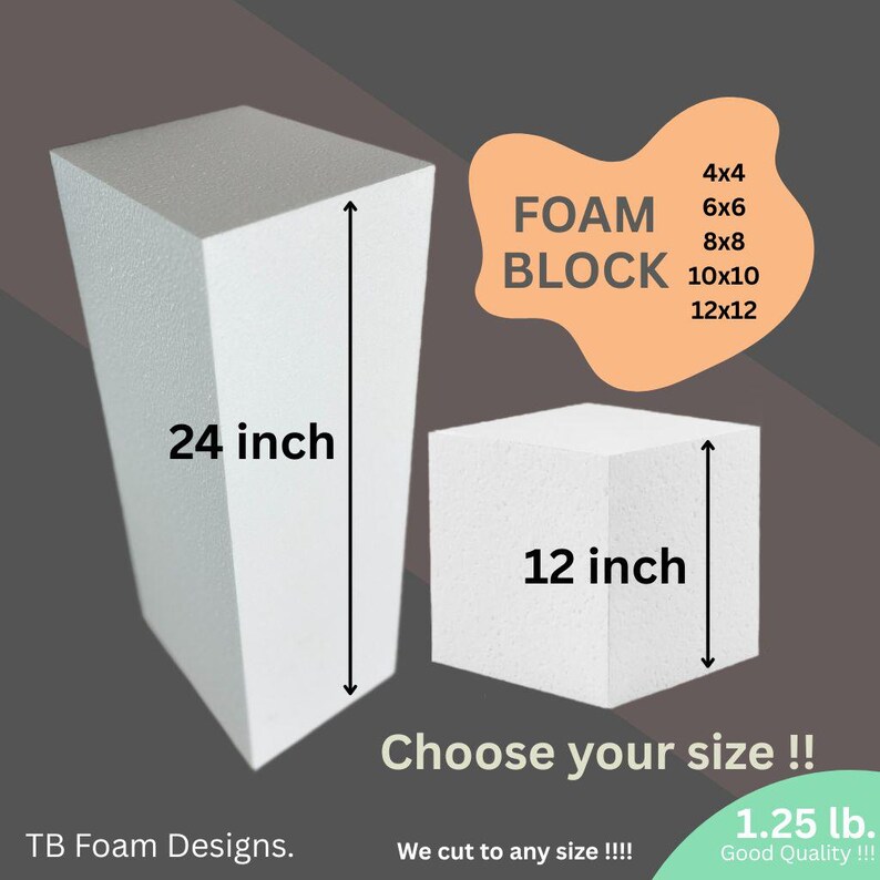 Large Eps Foam Blocks - Etsy
