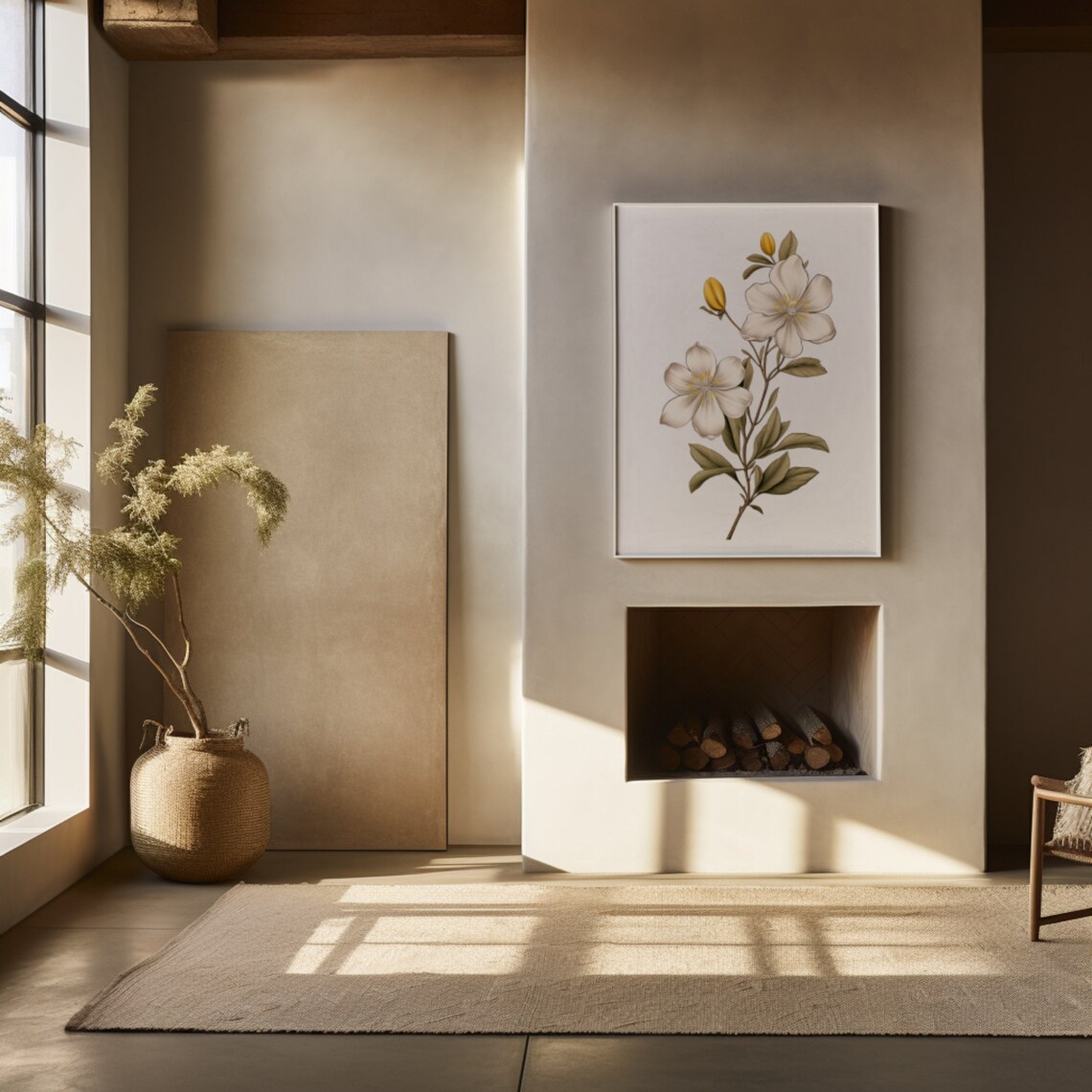 SOUTH CAROLINA Yellow Jessamine State Flower Line Art Flower Line Art ...