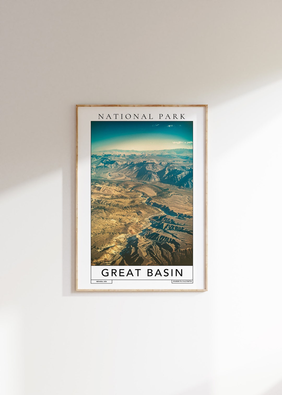 GREAT BASIN National Park Travel Print - Great Basin Nevada Print ...