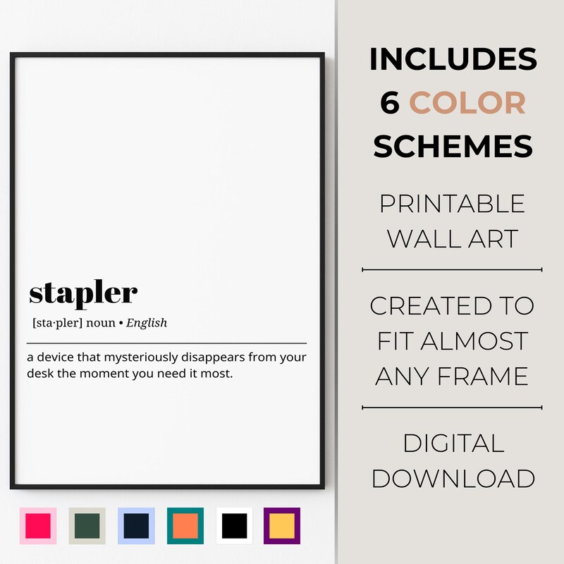 Funny Stapler - Etsy