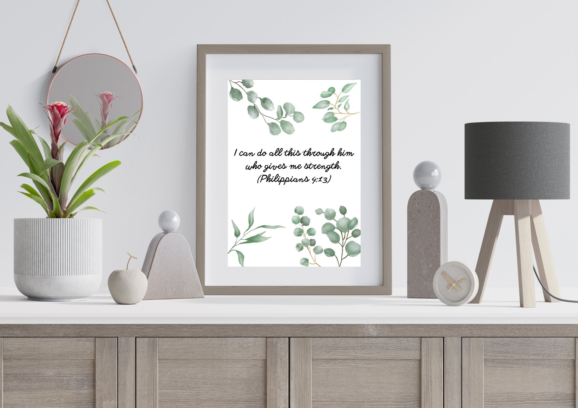 Christian Printable Set of 3, Benedictions Verses About Success ...